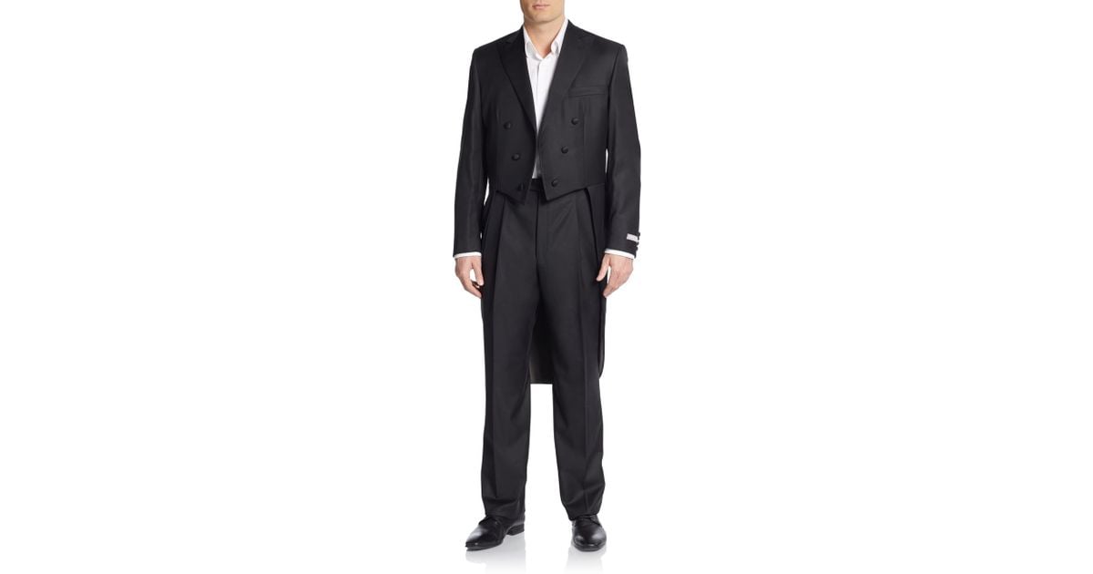 Hickey Freeman Full Dress Tailcoat Tuxedo in Black for Men | Lyst