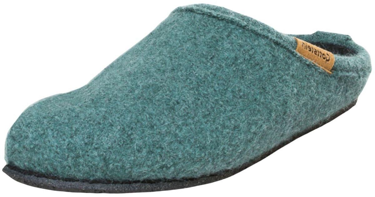 Gottstein Hausschuh in Grün | Lyst DE