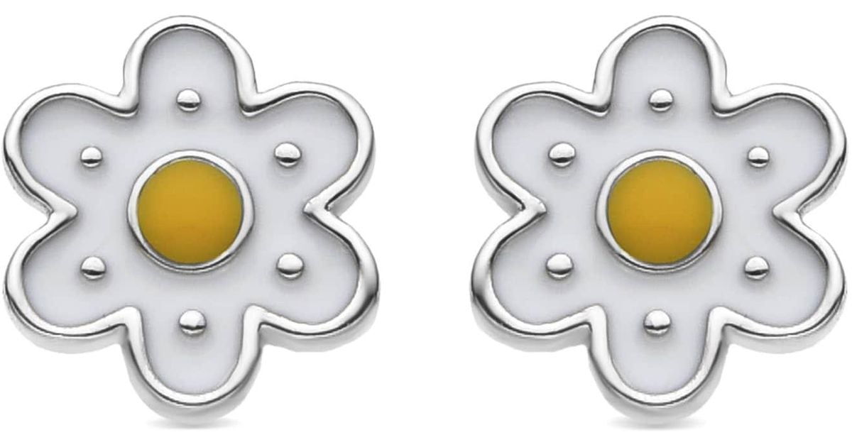 Luxenter Ohrringe Bakio in Weiß | Lyst DE