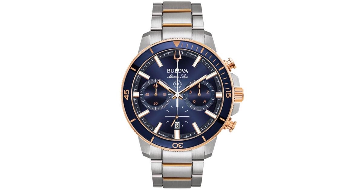 Bulova Chronograph in Blau für Herren | Lyst DE
