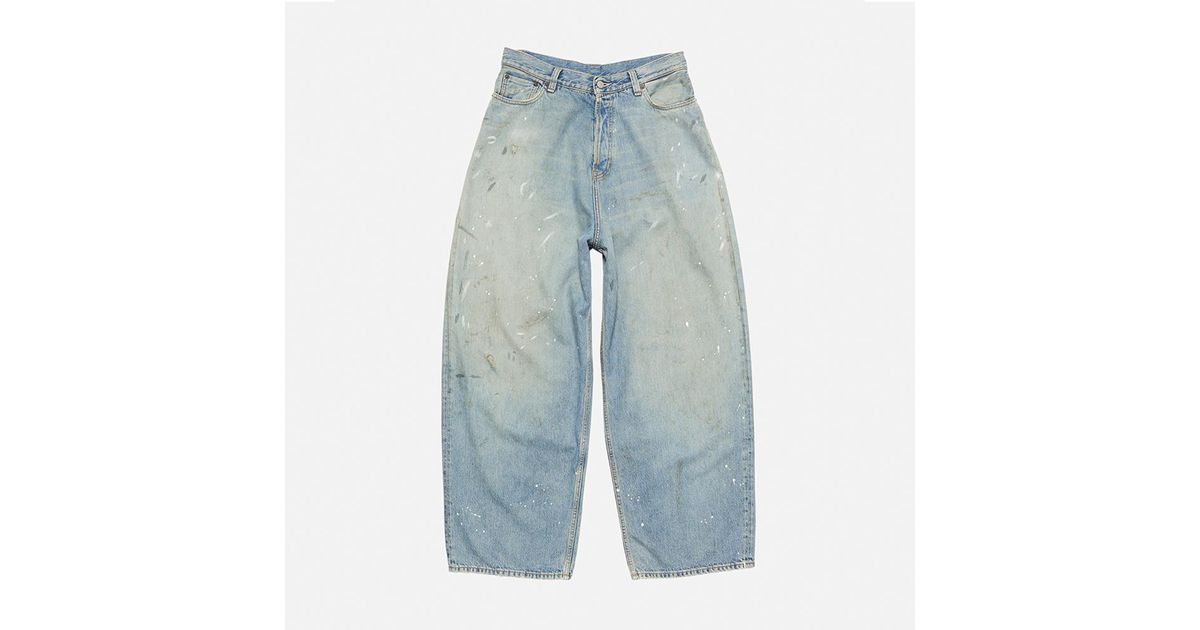 Acne Studios Super baggy Fit Jeans - 2023f in Blue | Lyst