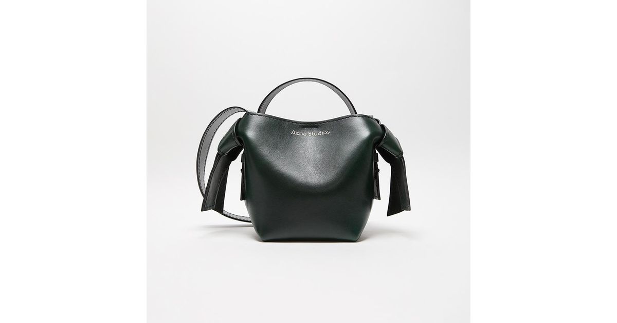 Acne Studios Borsa A Spalla Mini Musubi in Black | Lyst