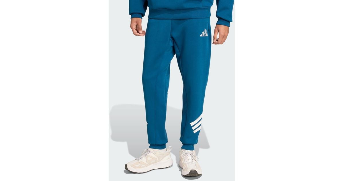 adidas Marvel Spider- Sweattracksuit Bottoms in Blue for Men | Lyst UK