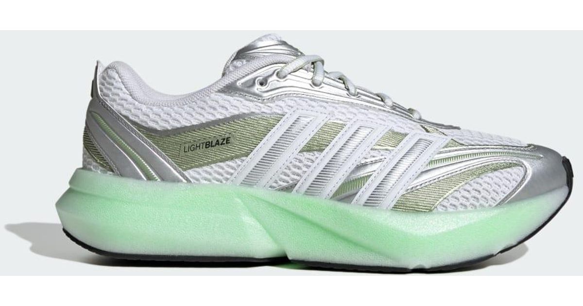 adidas Lightblaze Glow Shoes in Green | Lyst UK