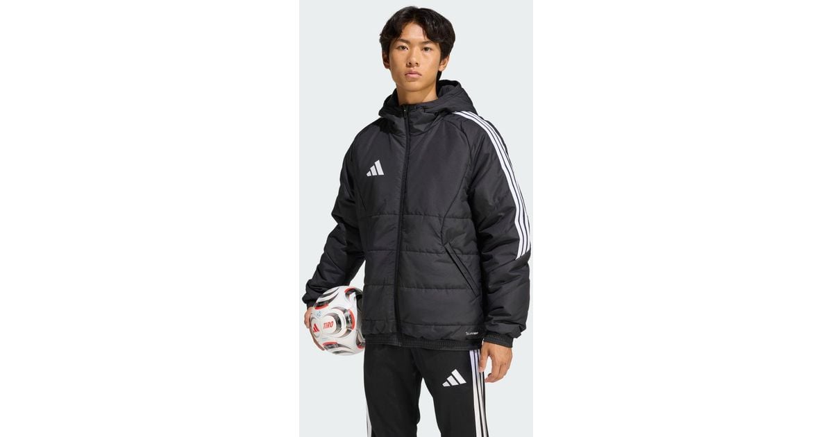 adidas Tiro26 Winter Jacket in Black for Men | Lyst UK