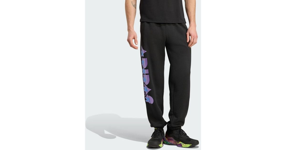 adidas X Jeremy Scott Pants in Black for Men | Lyst UK