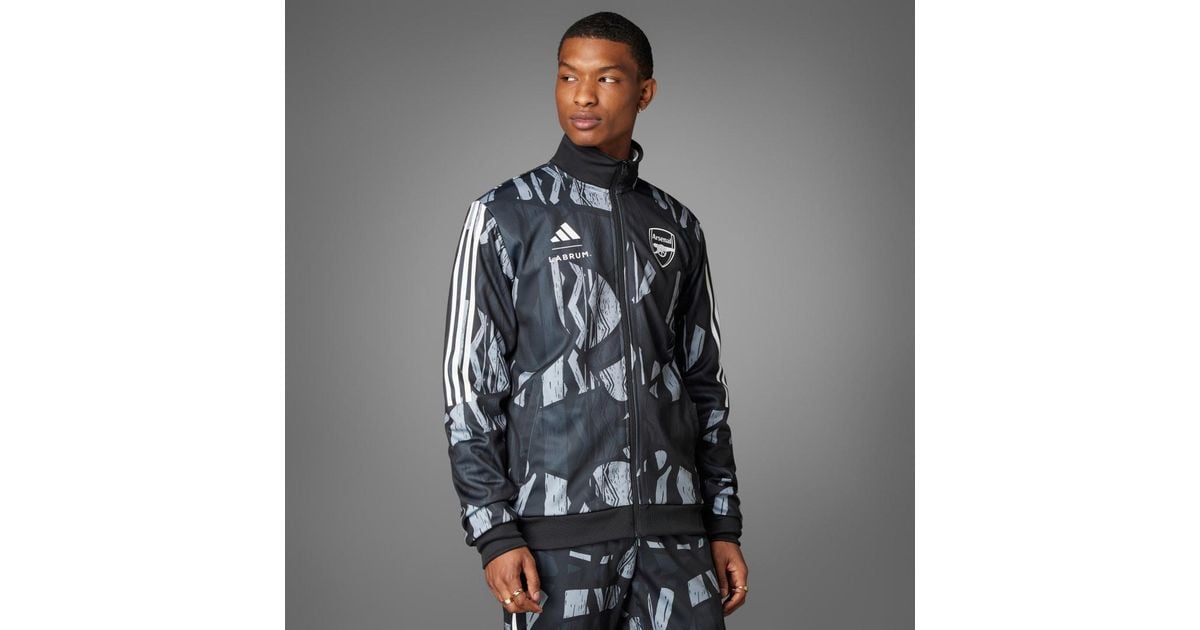 adidas Arsenal X Labrum Tiro Track Top in Grey for Men | Lyst UK