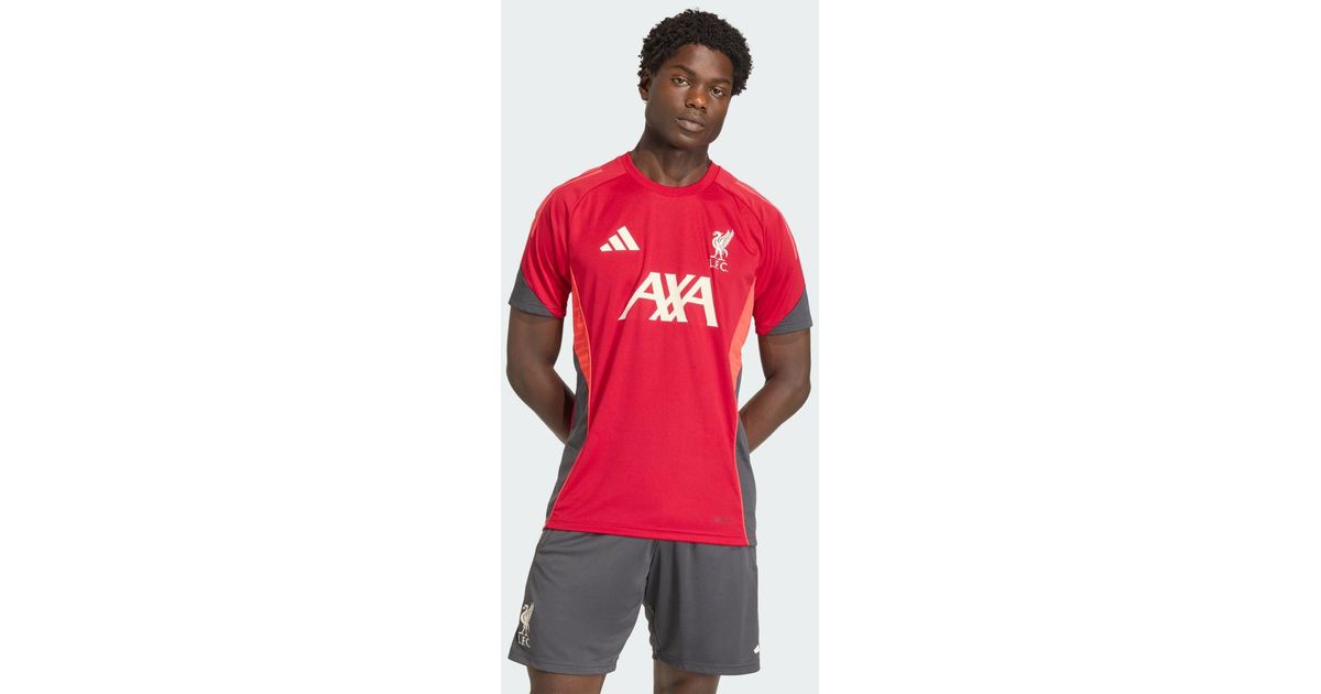 adidas Liverpool Fc Tiro 25 Competition Training Jersey in Red for Men ...