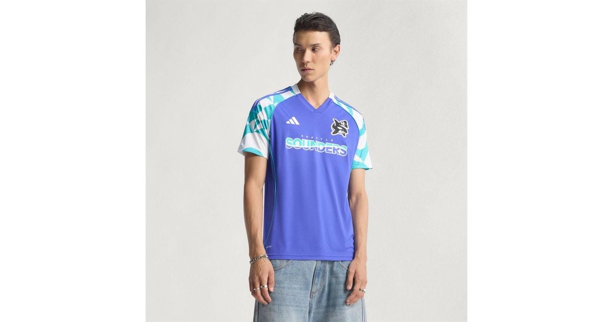 adidas Seattle Sounders Fc 25/26 Third Jersey in Blue for Men | Lyst UK