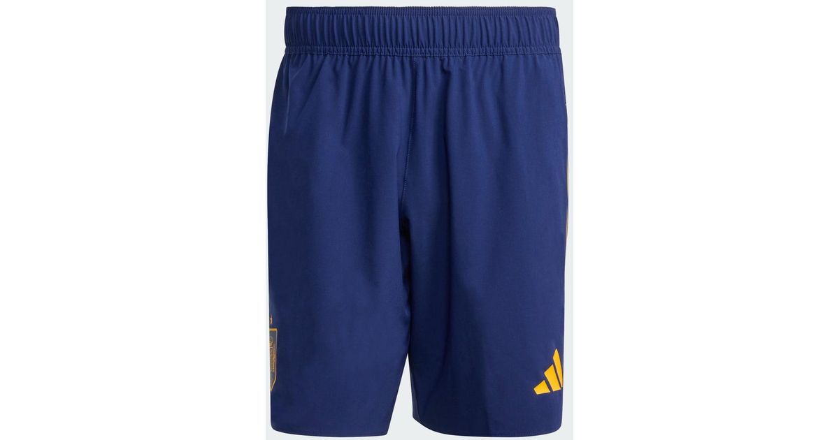 adidas Spain Tiro Travel Shorts in Blue for Men | Lyst UK
