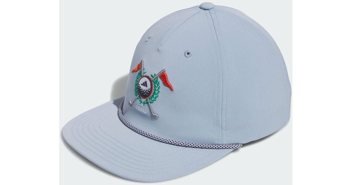 adidas Retro 5 Panel Hat in Blue for Men | Lyst UK