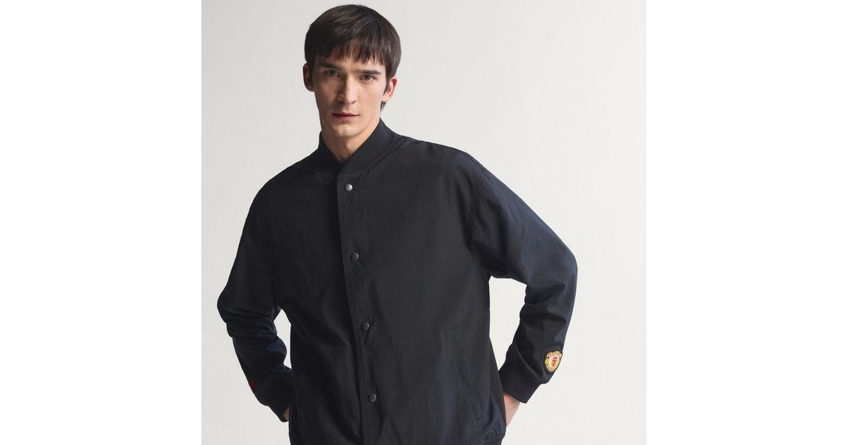 adidas Manchester United Stone Roses Jacket in Blue for Men | Lyst UK
