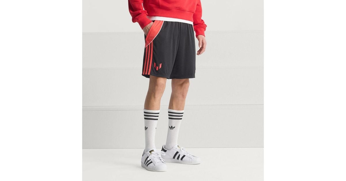 adidas Messi Shorts in Black for Men | Lyst UK