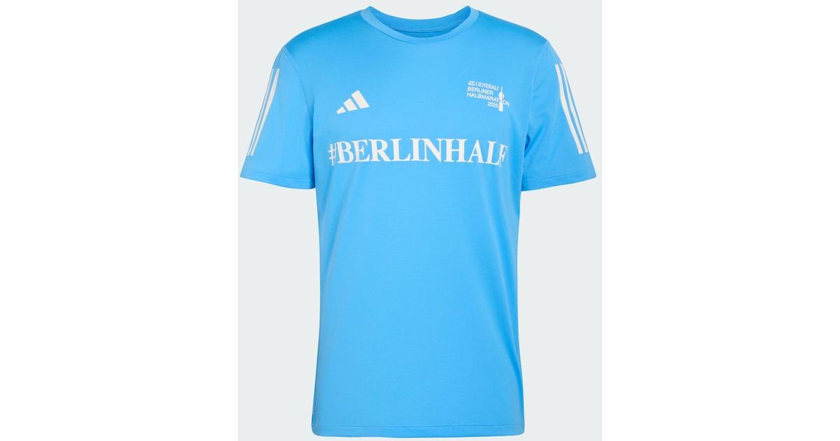 adidas Ber Half T M in Blue for Men | Lyst UK