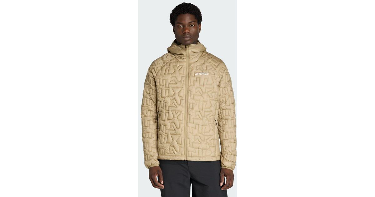 adidas Terrex Xperior Primaloft Loose Fill Insulated Hooded Jacket in ...