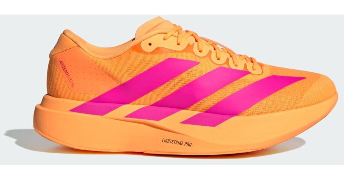 adidas Adizero Evo Sl Shoes in Pink for Men | Lyst UK