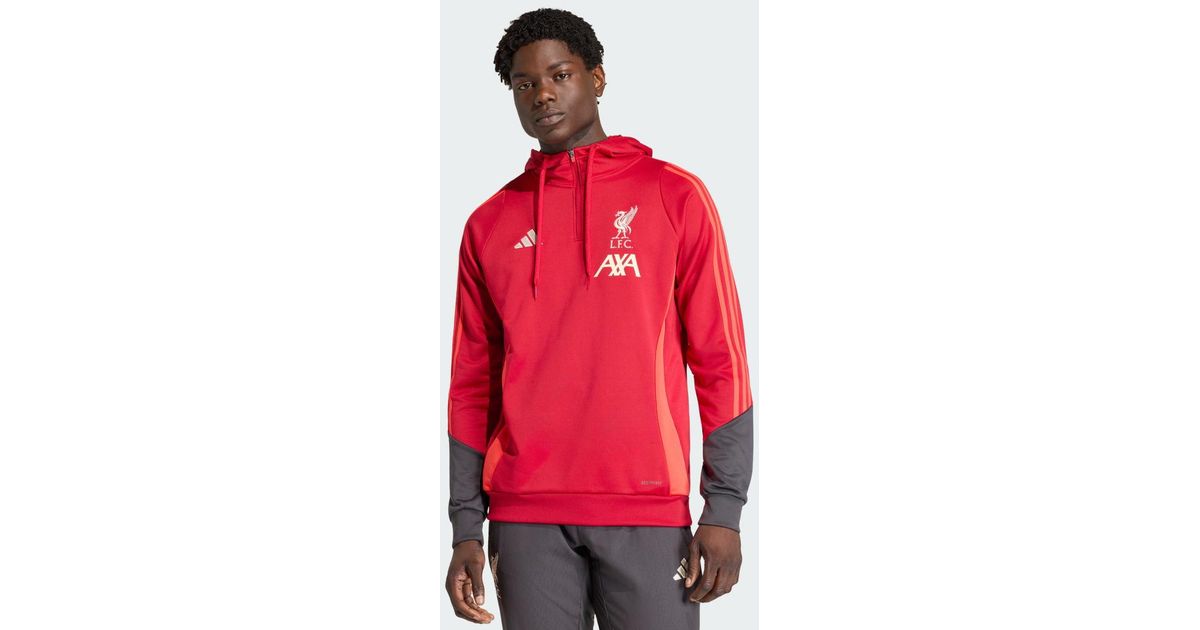 adidas Liverpool Fc Tiro 25 Competition Training Hoodie in Red for Men ...