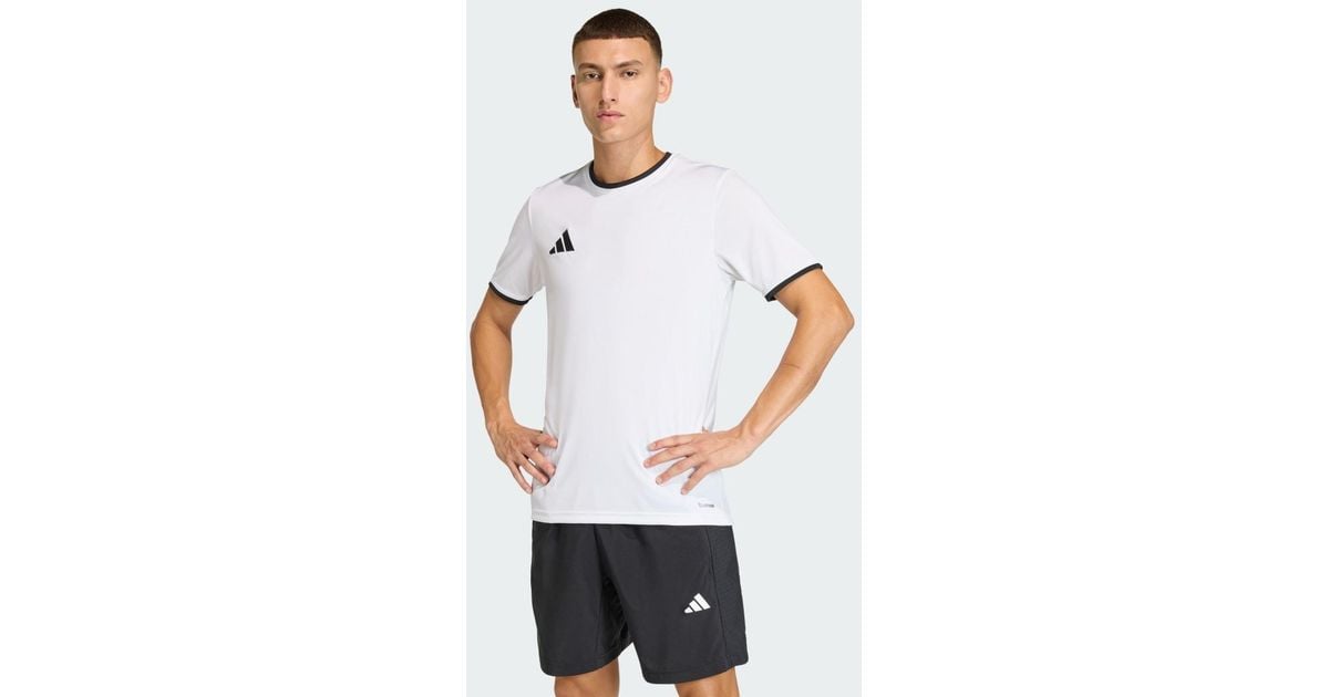 adidas Entrada26 Jersey in White for Men | Lyst UK