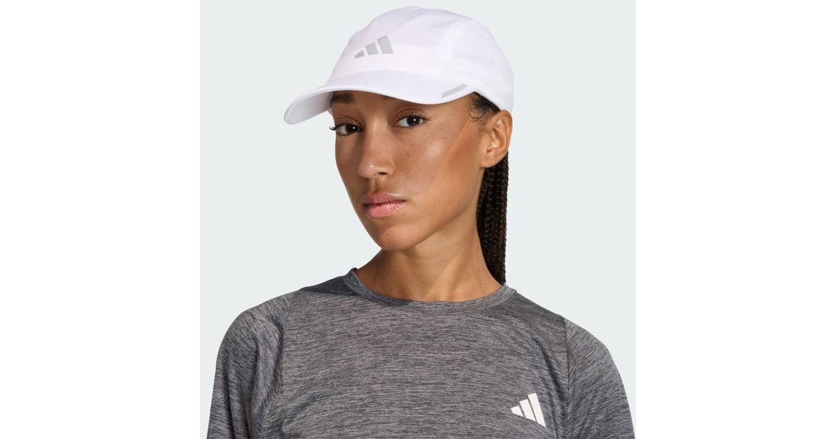 adidas Running Mesh 4 Panel Cap Climacool in Blue | Lyst UK