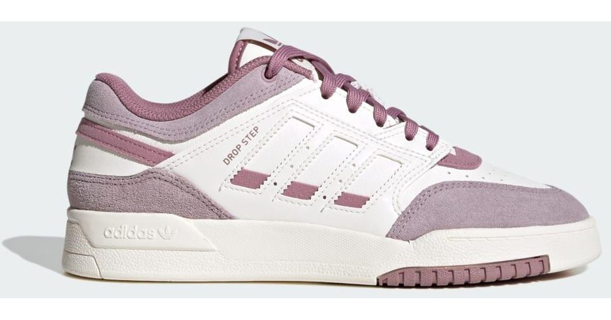 adidas Drop Step Low Shoes in Pink | Lyst UK