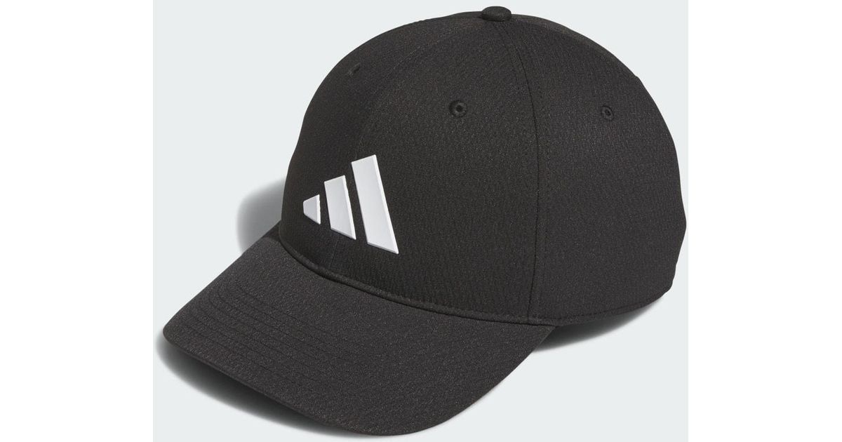 adidas Tour Snapback Cap in Black for Men | Lyst UK