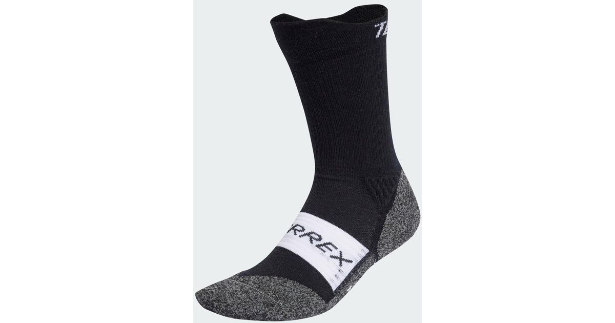 adidas Terrex Cold.Rdy Crew Wool Socks in Black | Lyst UK