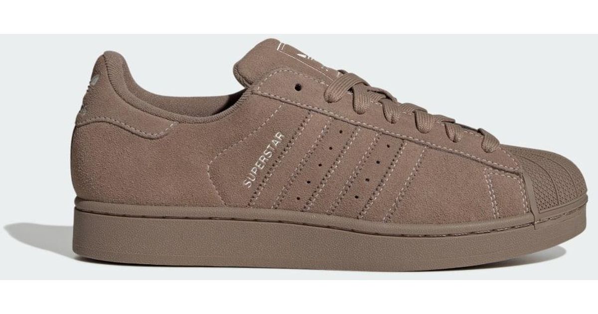 adidas Superstar Ii Shoes in Brown | Lyst UK