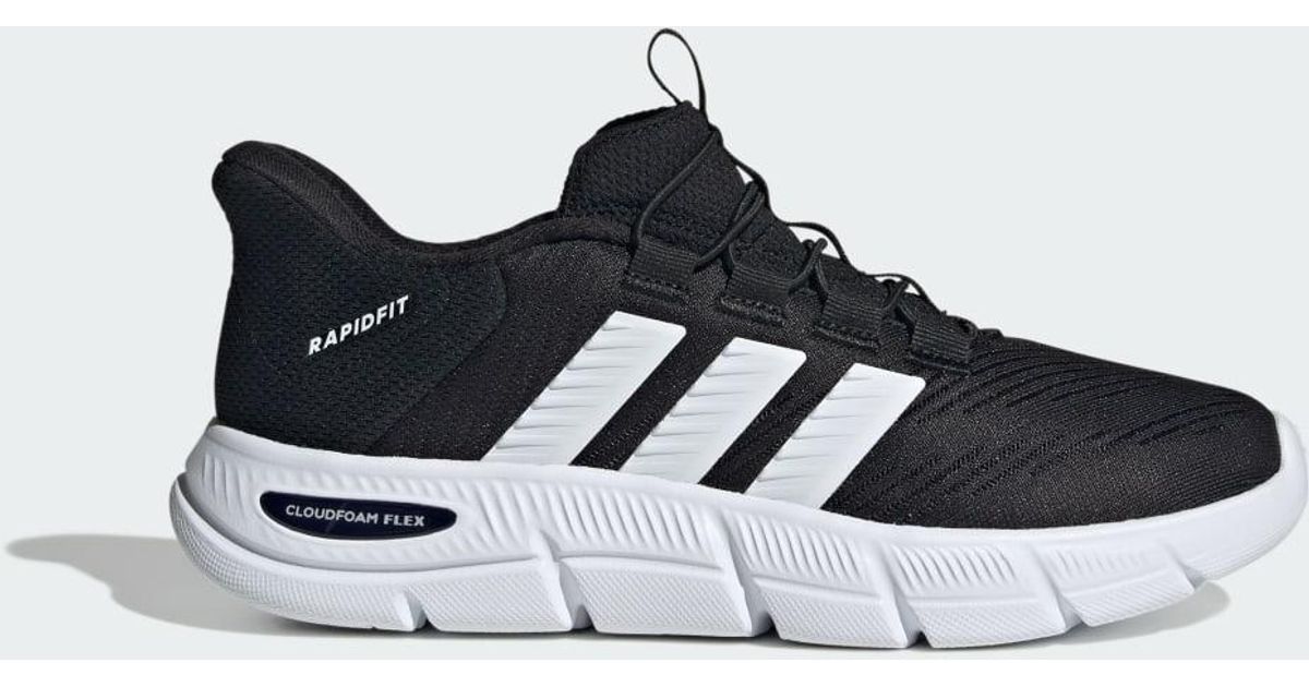 adidas Cloudfoam Flex Rapidfit Shoes in Blue | Lyst UK