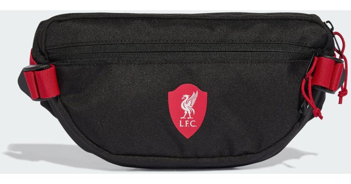 adidas Liverpool Fc Waist Bag in Black | Lyst UK