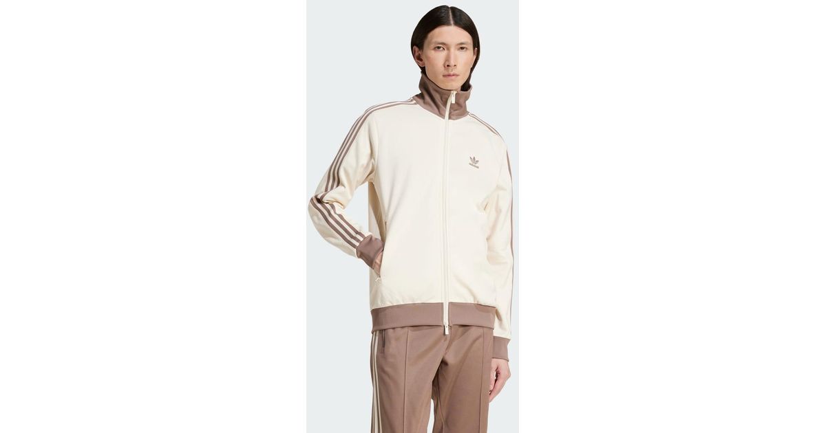 Chaqueta De Chándal Blanca Adicolor Classics De -Blanco adidas de ...