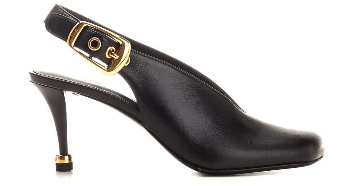 Chloé "andrea" Slingback in Black | Lyst