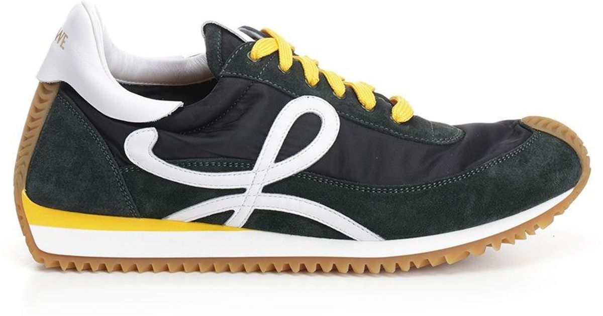 Loewe "flow Runner" Sneakers in Green | Lyst