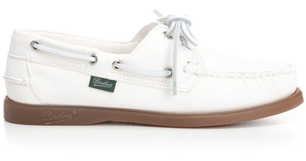 Paraboot "barth F/marine" Loafers in White | Lyst