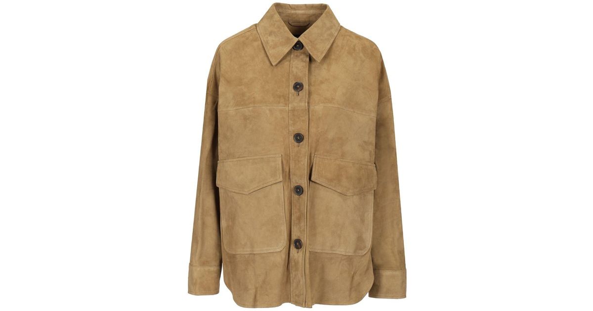 Arma "kaylee" Safari Jacket in Brown | Lyst