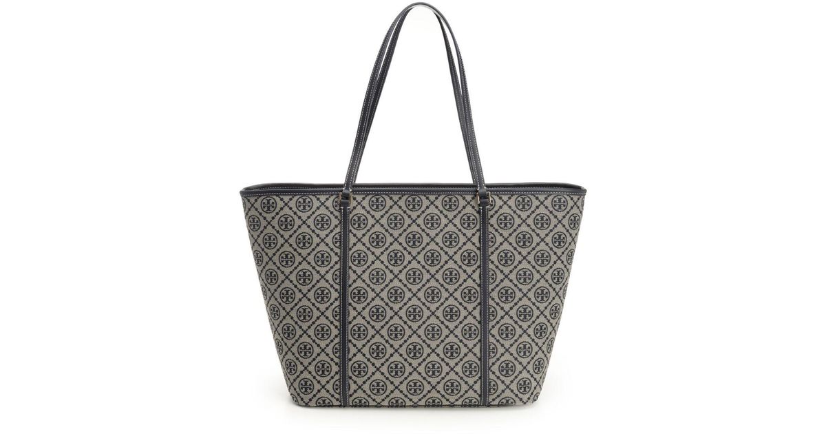 Tory Burch "t Monogram" Bag in Gray | Lyst