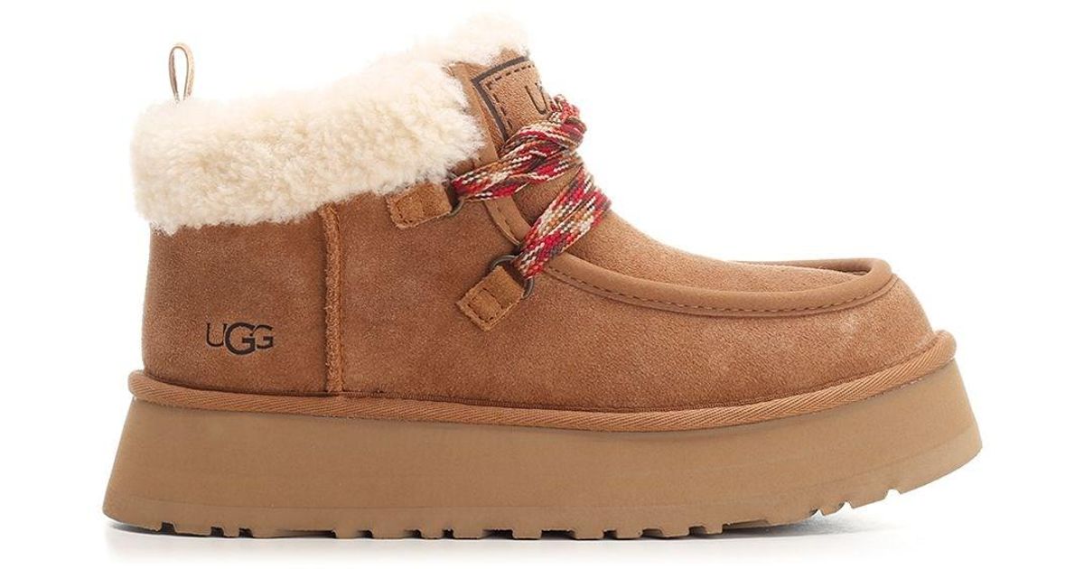 UGG "funkarra" Booties in Brown | Lyst