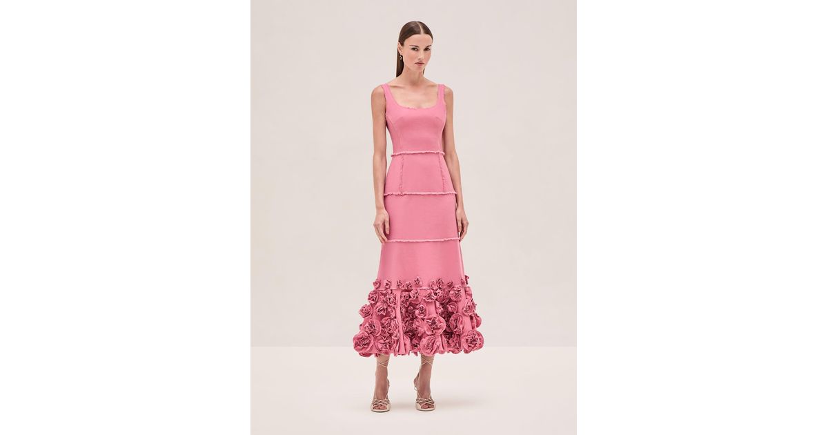 Alexis Demina Dress in Pink | Lyst