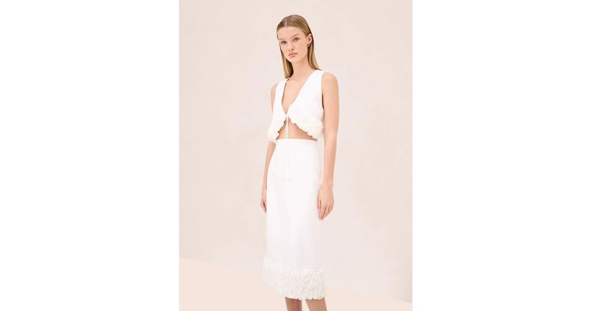 Alexis Sabine Top in Natural | Lyst