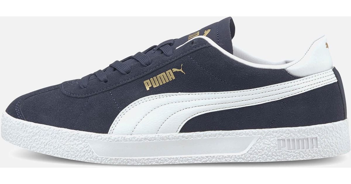 PUMA Club Trainers in Blue for Men | Lyst