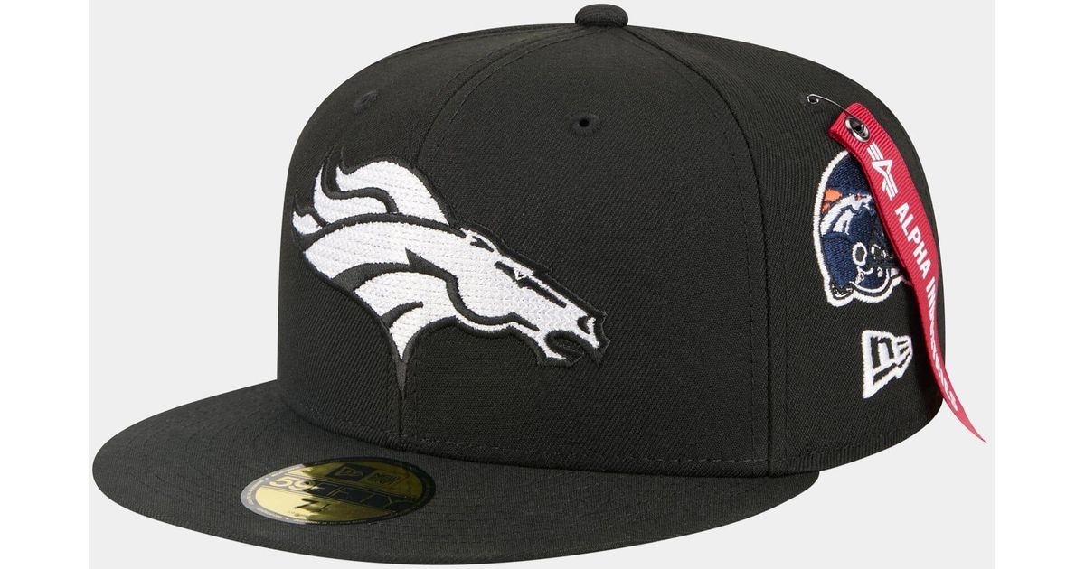 Alpha Industries Denver Broncos X Alpha X New Era 59fifty Fitted Cap in ...