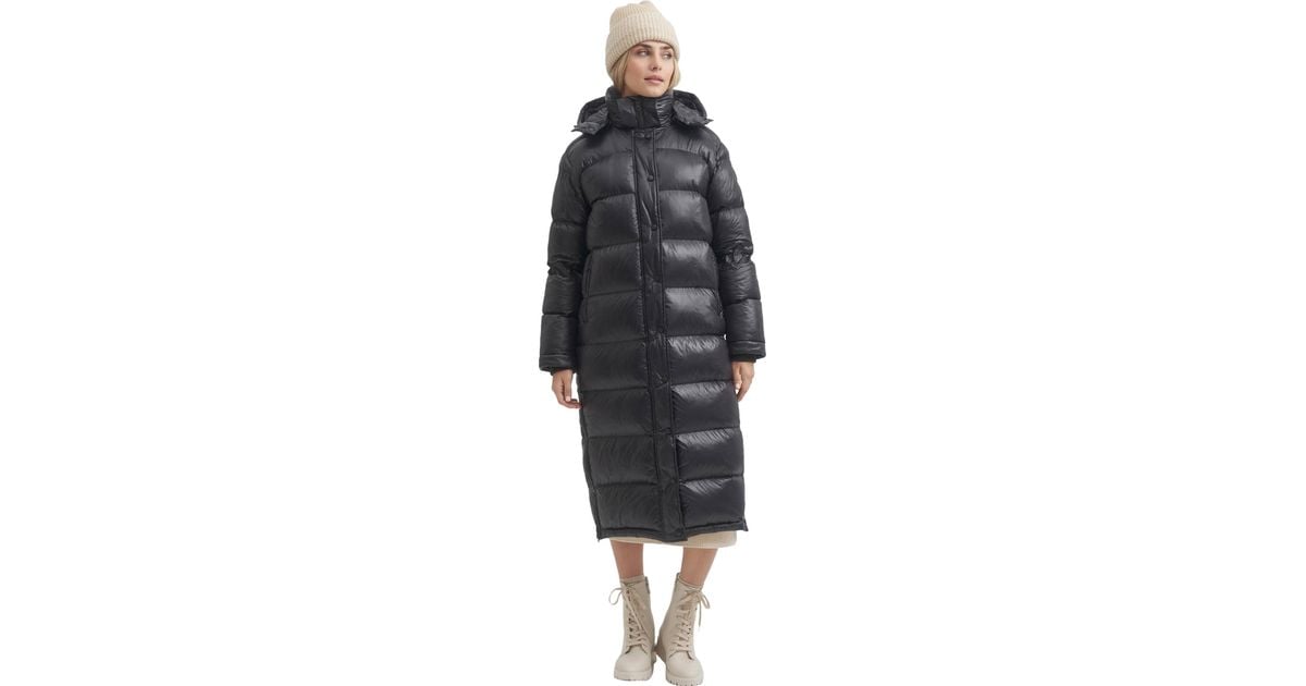 Toboggan Canada Isabella Maxi Puffer Jacket in Black | Lyst Canada