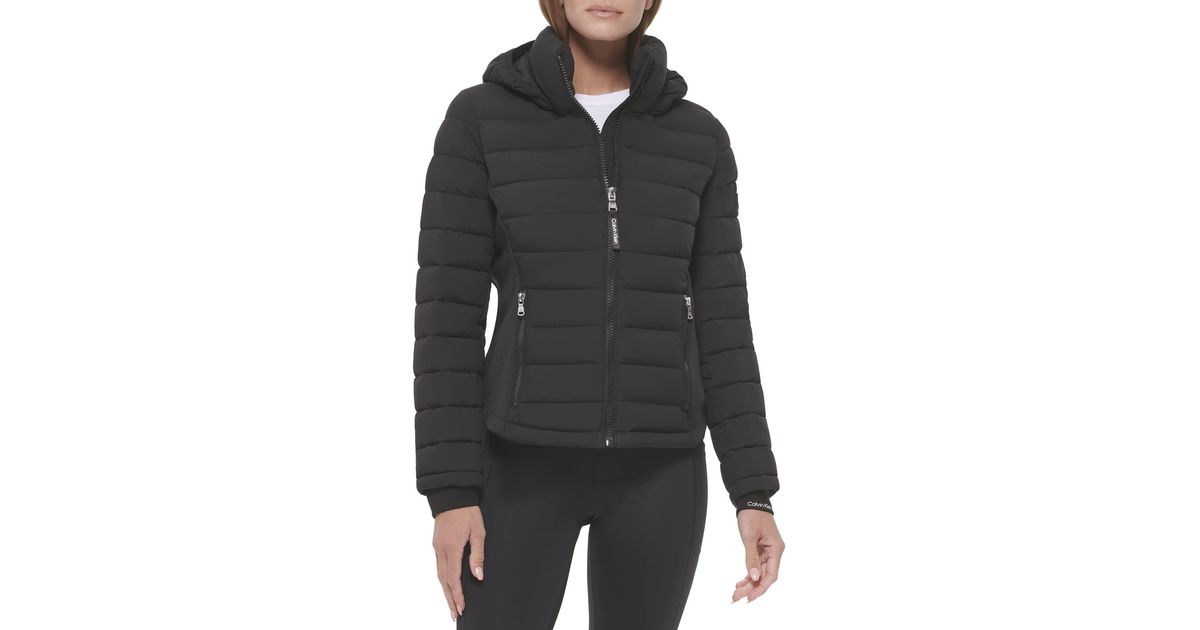 Calvin Klein Water Resistant Casual Lightweight Scuba Side Panels ...