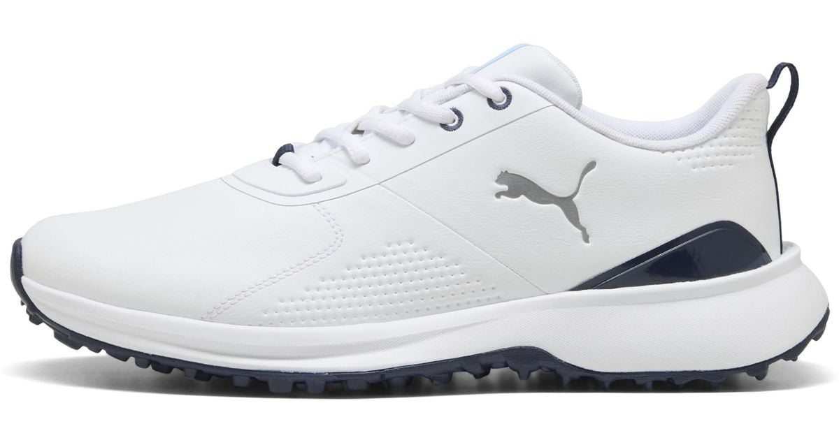 PUMA Fusion Grip 6 Evo Golf Shoes in White for Men | Lyst UK