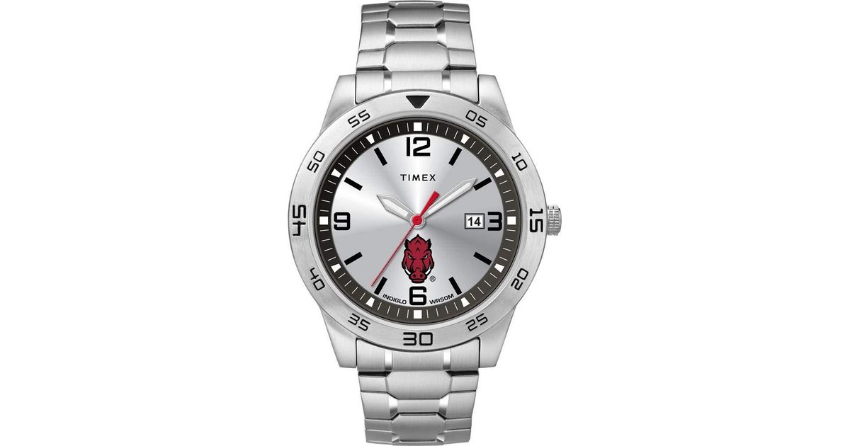 Timex Tribute Collegiate Citation 42mm Watch – Arkansas Razorbacks With ...