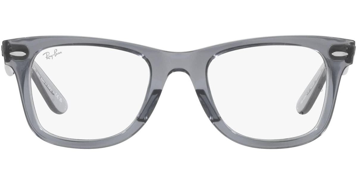 Ray-Ban Rx4340v Wayfarer Ease Square Prescription Eyewear Frames in ...