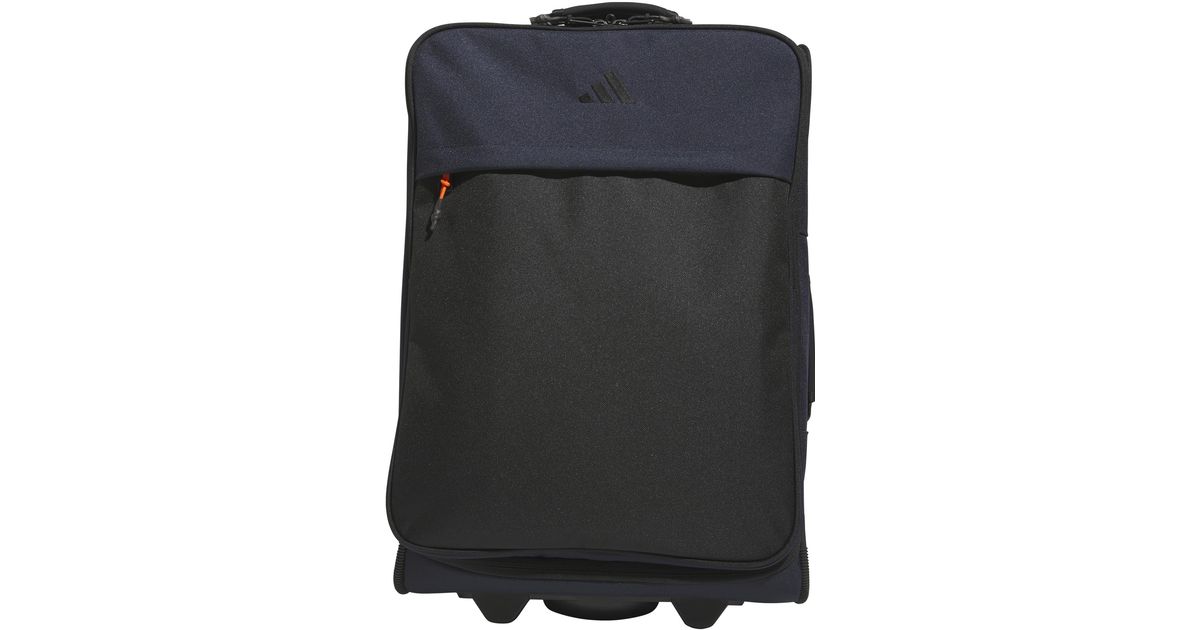 adidas Rolling Carry On in Black | Lyst