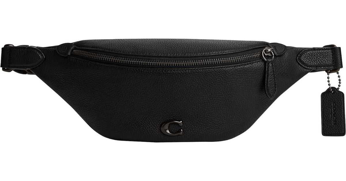 COACH Charter Belt Bag 7 in Black for Men | Lyst