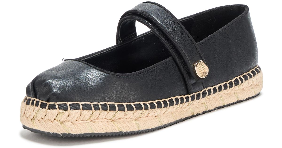 Karl Lagerfeld Paris Mikai Mary Jane Espadrille Platform Sandal in Blue ...