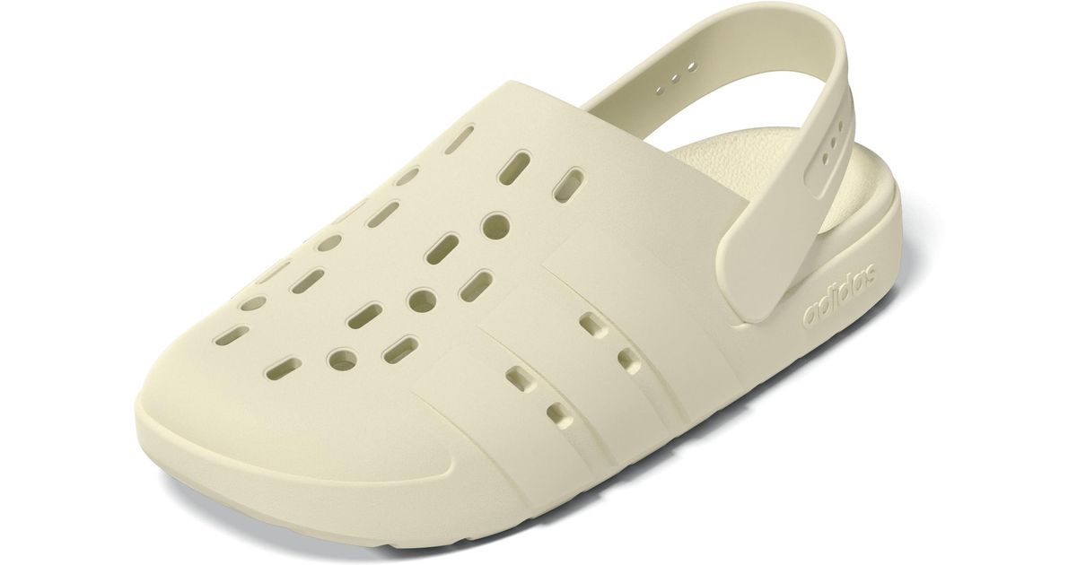 adidas Adilette Clog 2.0 Slide Sandal in Metallic | Lyst