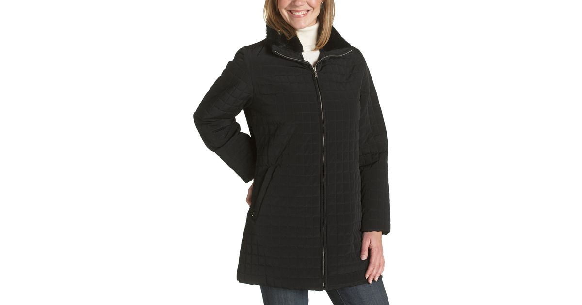 Andrew Marc Jayne Jacket in Black | Lyst